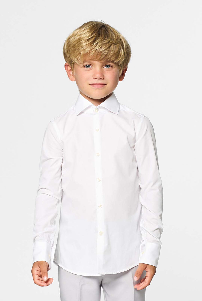 Boys White Knight | OppoSuits