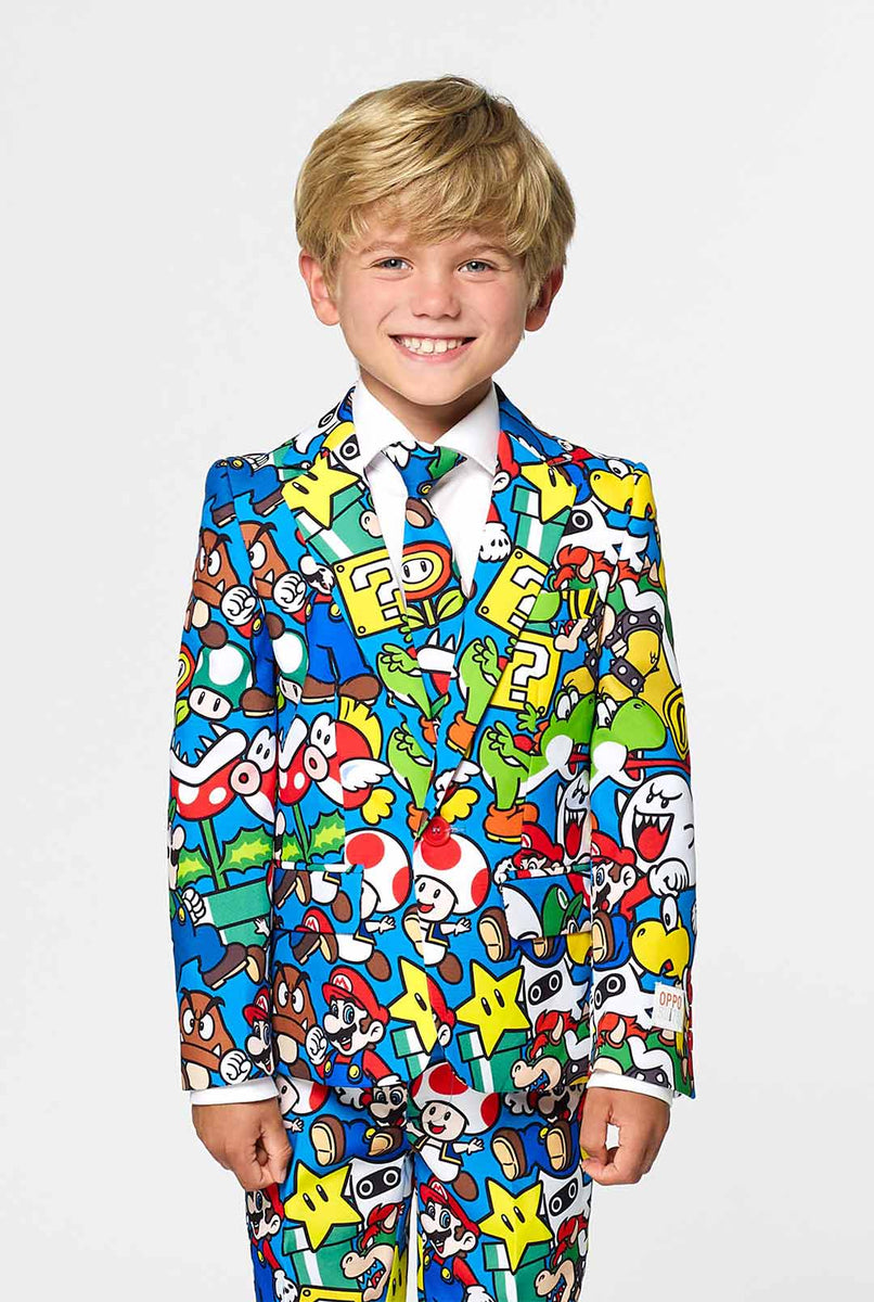 Super Mario™ | Officially Licensed Mario Suit for Boys | OppoSuits ...