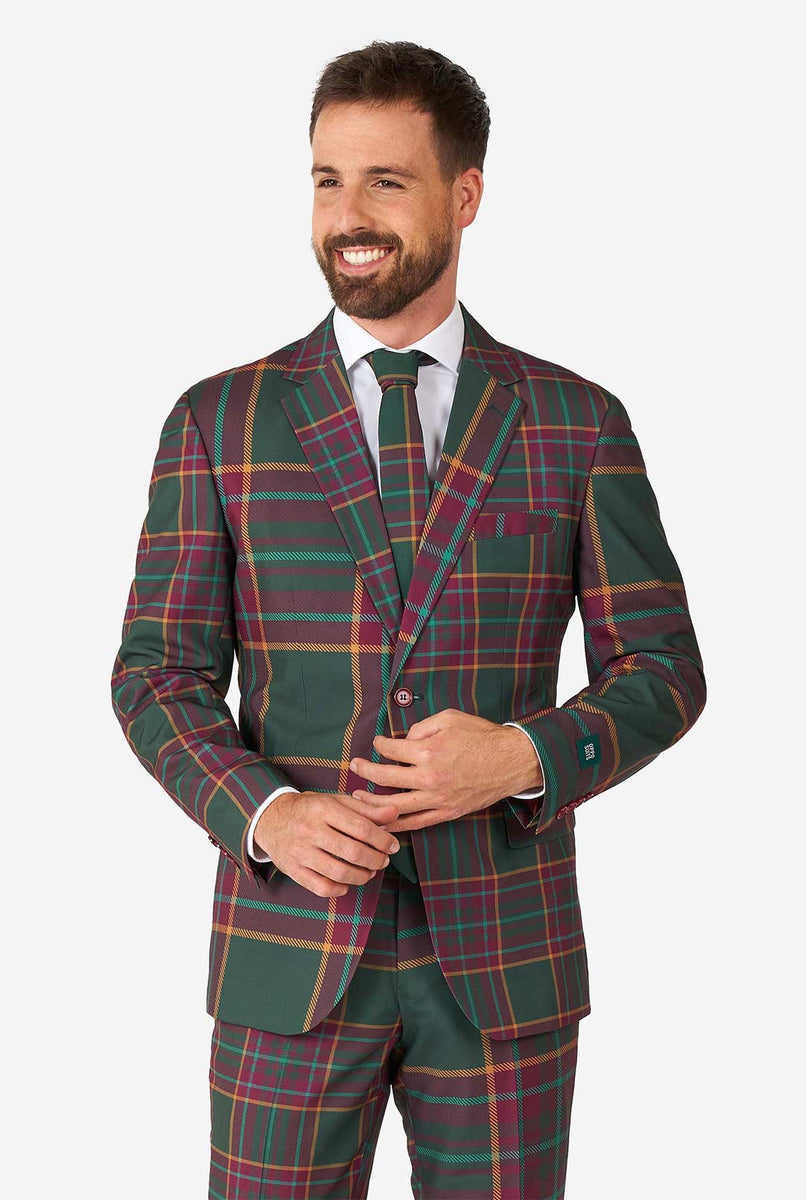 Mixed Mesh Men's Suit - OppoSuits