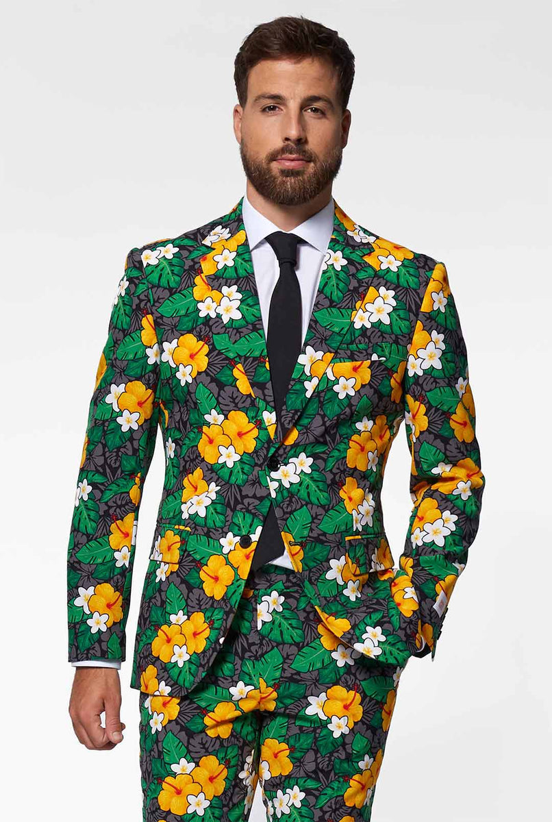 Tropical Treasure | Tropical Hawaiian suit | Hawaiian shirt suit ...