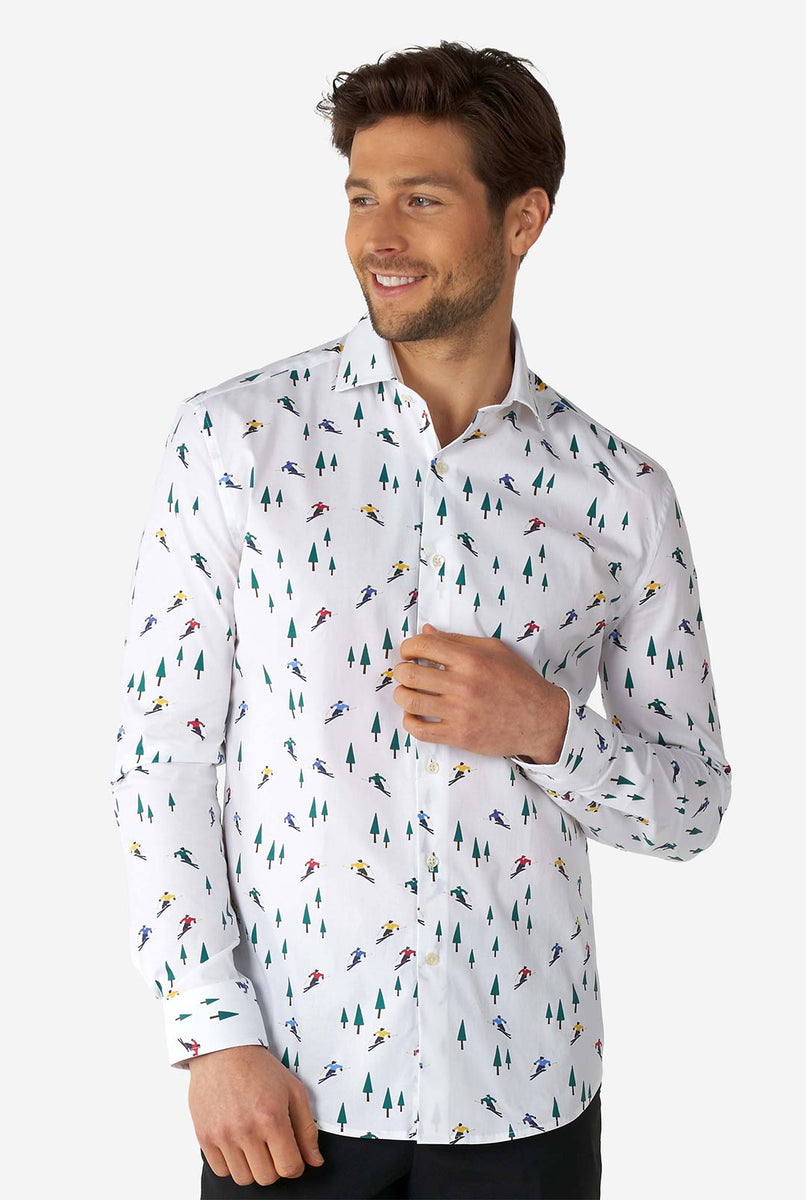 Winter Sprinter Christmas shirt | Men's shirt | OppoSuits