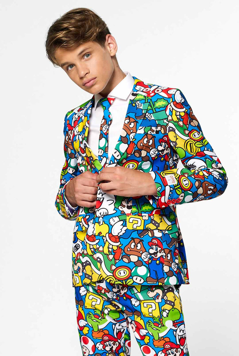 Super Mario™ | Officially Licensed Mario Suit for Teen Boys | OppoSuits ...