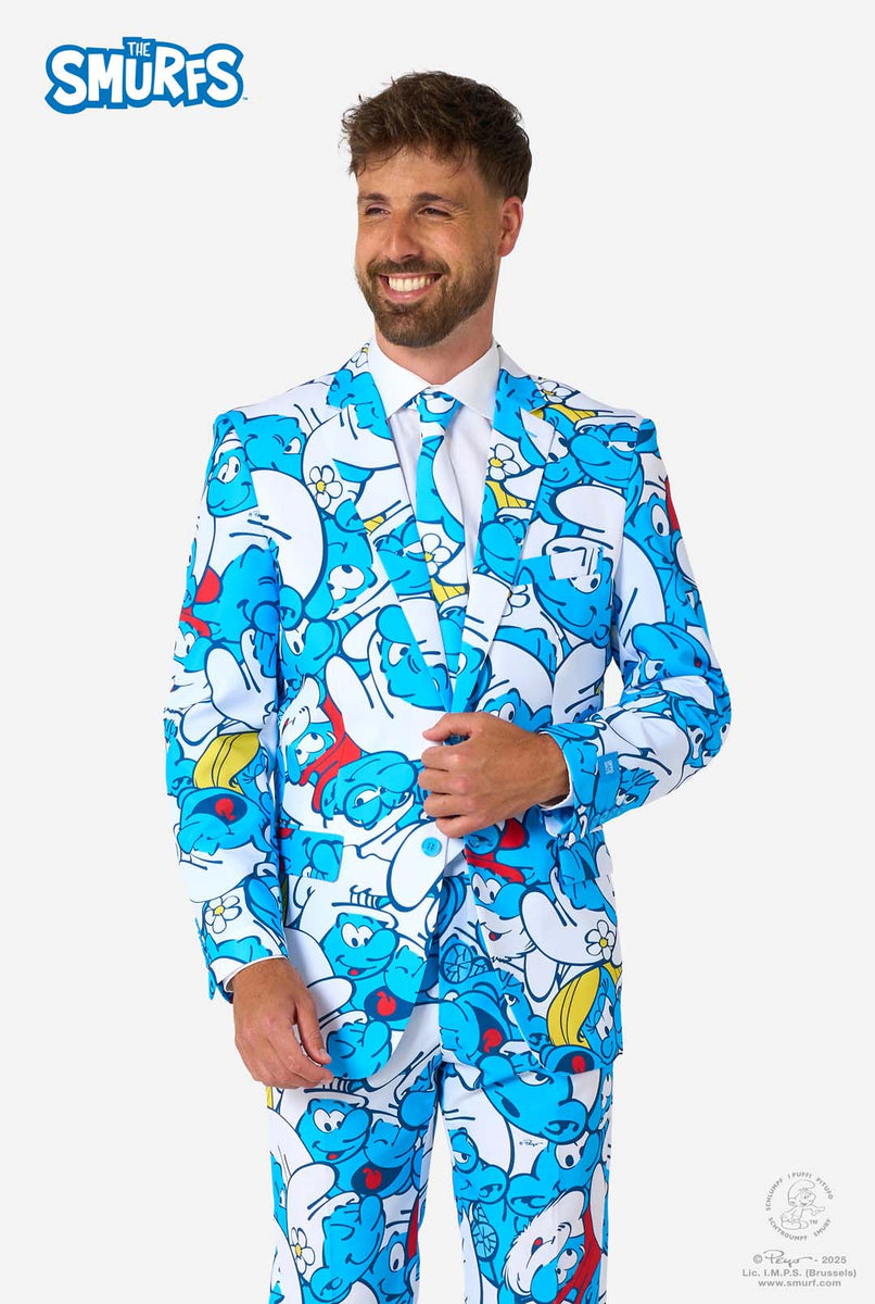 The Smurfs | Official Smurfs Suit for Men | OppoSuits